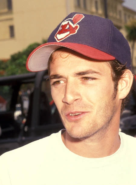 LUKE PERRY AT the First Celebrity Pool Tournament to Benefit - 1992 Old ...