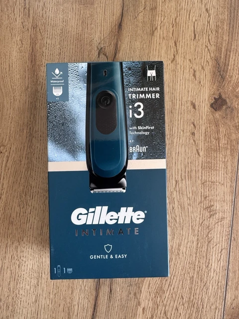 TONDEUSE GILLETTE INTIMATE I3 Pour Zone Intime Homme Gilette Étanche ...