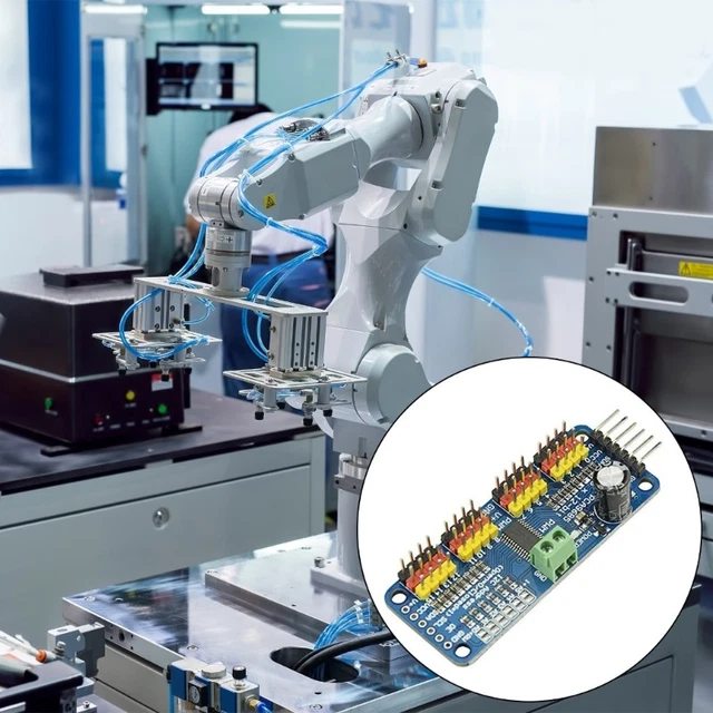 12 BIT PWM Servo Motor Driver 16 Channel I2C IIC Module PCA9685 for ...