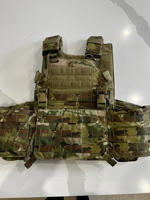 LONDON BRIDGE LBT-6094A AOR1 Gen II Plate Carrier Vest MEDIUM/ LARGE £ ...