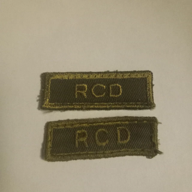 1970S-2000USED RCD ROYAL Canadian Dragoons Combat unifrom shoulder ...