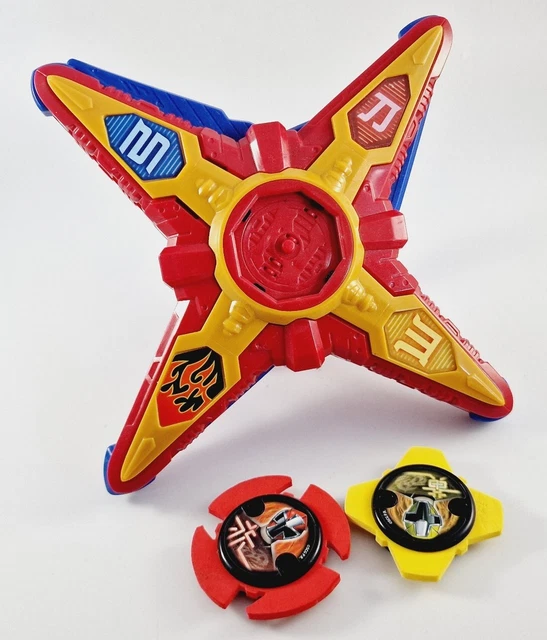 POWER RANGERS: NINJA Steel DX Ninja Battle Morpher with 2 Ninja Stars ...