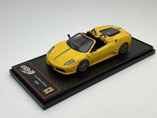 BBR 1/43 FERRARI Scuderia Spider 16M Rare (Looksmart Makeup Amr Mg Tameo Mr) EUR 455,00 ...