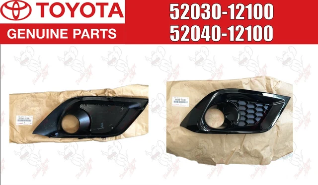 TOYOTA GENUINE AURIS Corolla Front Bumper Hole Covers ASSY LH & RH Pair ...