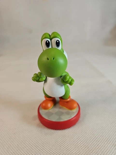 NINTENDO SUPER MARIO Bros Series Yoshi Amiibo Base Rossa Wii U Mario ...