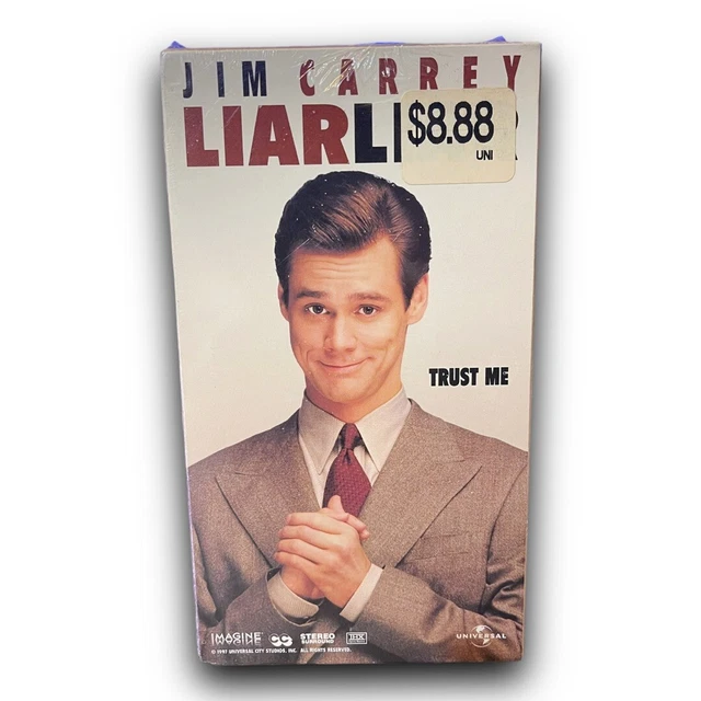 LIAR LIAR VHS Video Tape 1997 Jim Carrey Brand New Sealed $34.95 ...