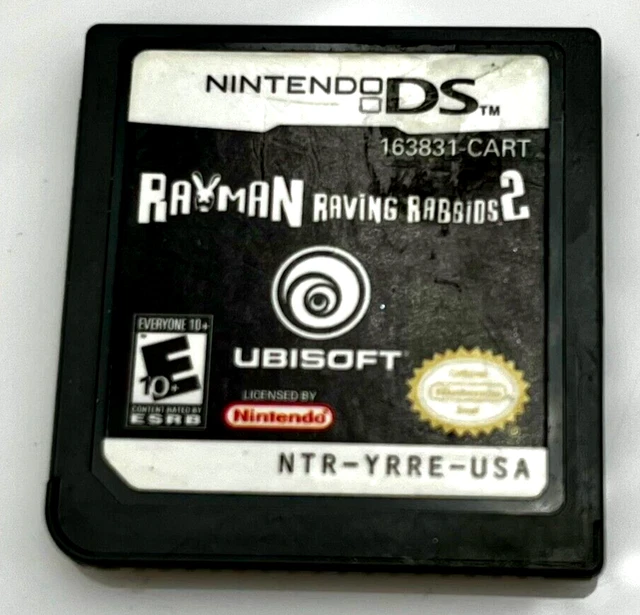 RAYMAN: RAVING RABBIDS 2 (Nintendo DS) Authentic Cart Only 3DS 2DS £8. ...