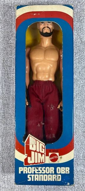 BIG JIM * Professor Obb Standard #9799 Mib Con Catalogo Mattel Italia ...