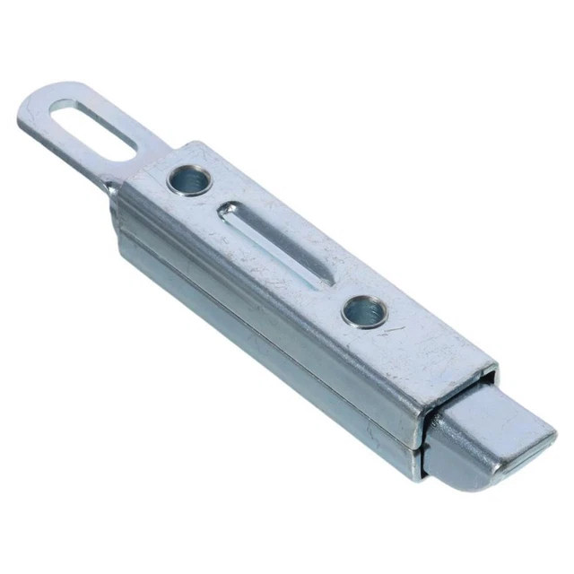 IRON SLAM LATCH Lock Zinc Slide Entry Modern Zinc Plated Door $17.85 ...