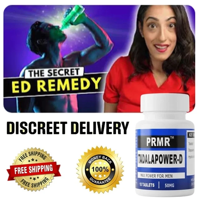 TADALAPOWER-D 50MG 10 Tablets - Max Men Power Enhancement Pills £17.48 ...