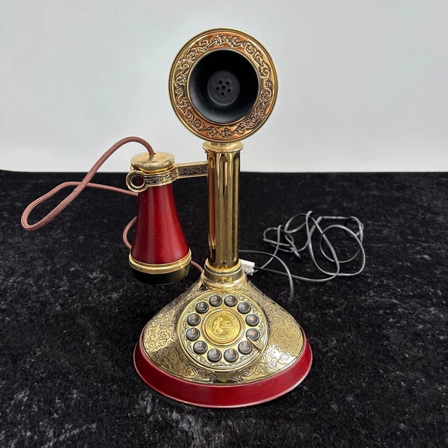 FRANKLIN MINT ALEXANDER Graham Bell 150 Commemorative Telephone Needs ...