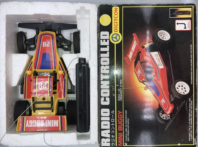 DIGITCON RADIO CONTROLLED Mini Buggy (1980s) Original Box Tested ...
