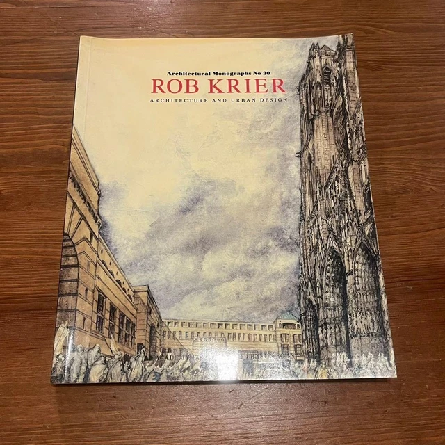 ROB KRIER ARCHITECTURE And Urban Design £111.76 - PicClick UK