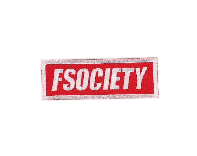 FSOCIETY MR ROBOT Cyber Hacker Patch for VELCRO® BRAND Hook Fasteners ...