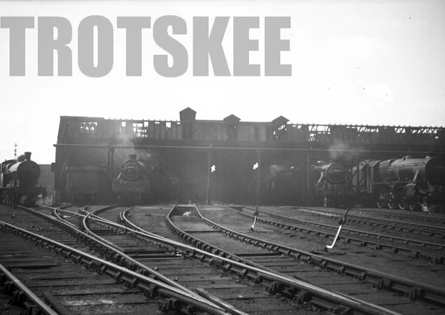 NEGATIVE LMS LONDON Midland Scottish Railways Scene View Patricroft ...