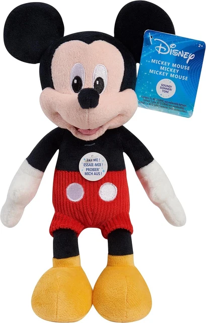 DISNEY CLASSICS MICKEY Mouse Small Talking Soft Plush Toy £16.89 ...