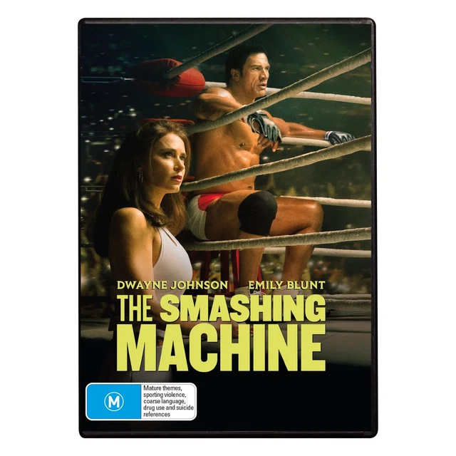 THE SMASHING MACHINE DVD | Dwayne Johnson, Emily Blunt | Region Free £ ...