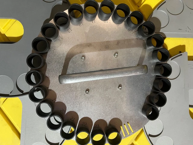 AUTOSAMPLER CAROUSEL TUBE Tray ( Aluminum and Stainless Steel ) $22.00 ...