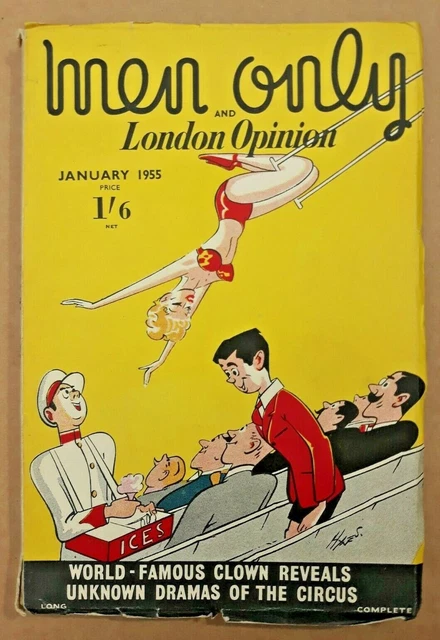 MENONLY MAGAZINE - January 1955 - Vol.58 No. 229 £12.99 - PicClick UK