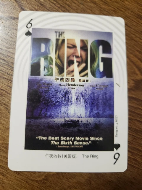 HORROR MOVIE PLAYING Card The Ring (Ref#C7000) $4.99 - PicClick CA