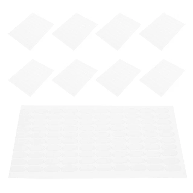 10 SHEETS DOUBLE Sided Adhesive Dots Tape Clear Gel Display Points £13. ...