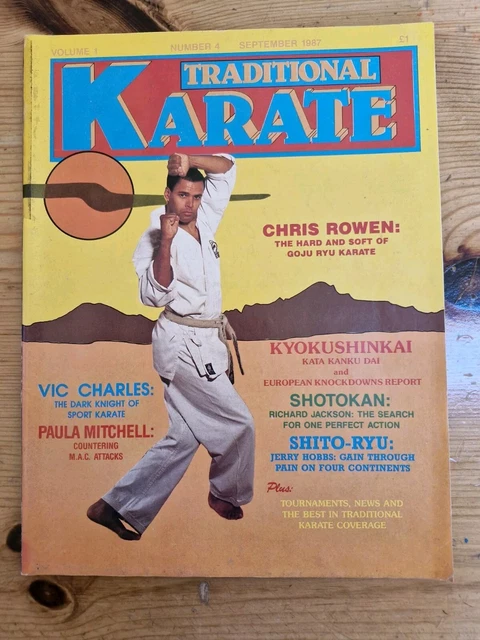 TRADITIONAL KARATE MAGAZINE Vol.1 No.4 Vintage Martial Arts Sports £7. ...