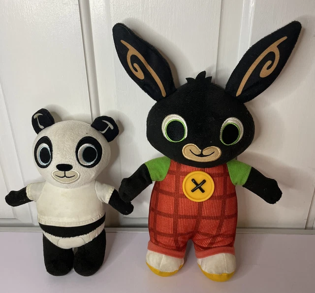 BING BUNNY & Pando CBeebies Fisher Price Talking Soft Plush Toy 12 ...
