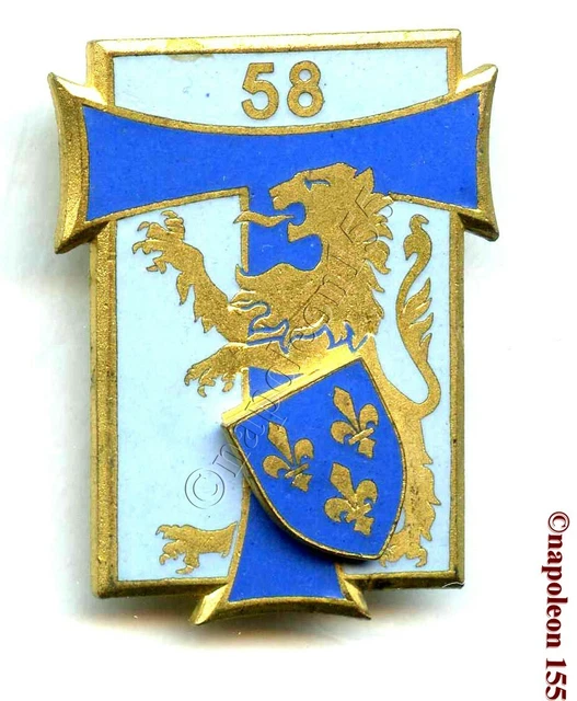 TRANSMISSION. 58 EME Bataillon de Transmissions. Fab. Arthus Bertrand ...