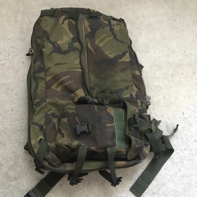 REAL GENUINE BRITISH Military Army DPM Dual Carrier Rucksack For Radio ...