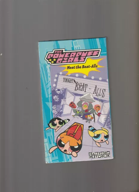 THE POWERPUFF GIRLS - Meet the Beat-Alls (VHS, 2001) SEALED £13.58 ... THE POWERPUFF GIRLS - Meet the Beat-Alls (VHS, 2001) SEALED £13.58 ...