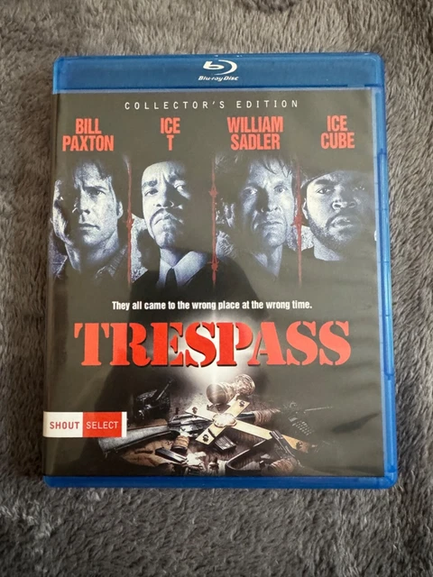 TRESPASS SHOUT FACTORY Collectors Edition Blu-ray Shout Select DVD Blu ...
