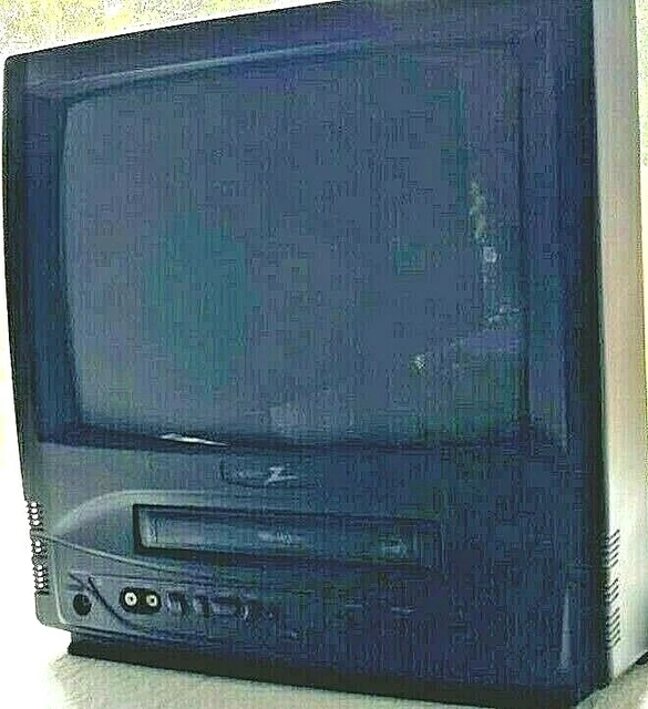 ZENITH 13& RETRO Gaming TV / VHS /VCR Combo #TVSC1320 Tested, No Remote ...