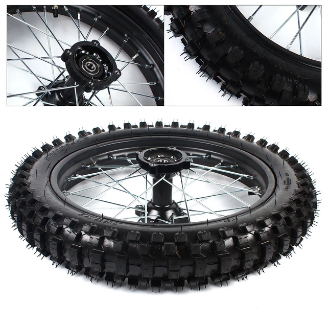 16 INCH REAR Wheel Tire Rim + Sprocket with Bolt fits Dirt Bike TTR125 ...