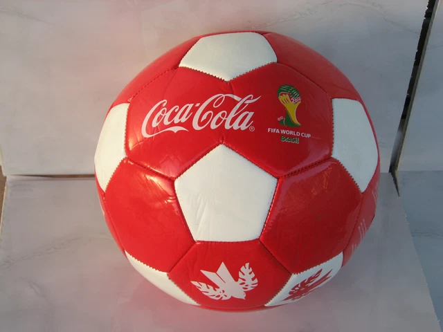 COCA COLA SOCCER ball FIFA World Cup Brasil 2014 bottle birds unused ...