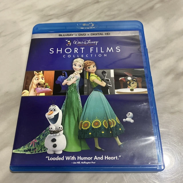 WALT DISNEY ANIMATION Studios Short Films Collection Blu-ray DVD Combo ...