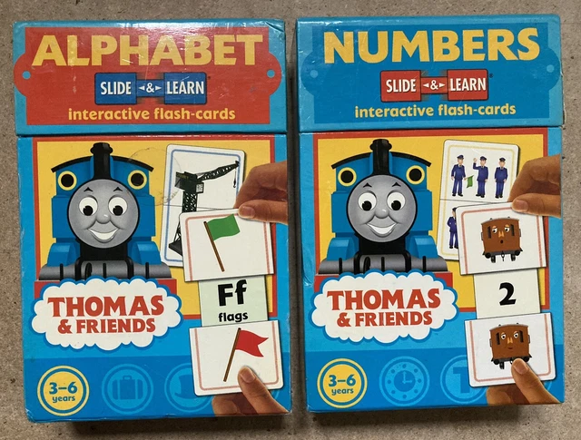 THOMAS THE TANK Engine & Friends Interactive Flash Cards Alphabet And ...
