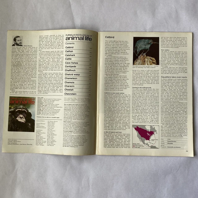 PURNELL’S ENCYCLOPEDIA OF Animal Life Magazine Volume 1 Number 15 Issue ...