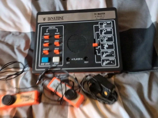 BINATONE 1970S RETRO TV Master Mk 4 Model 01-4869 T.V. Game Home Gaming ...