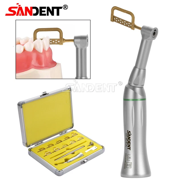 DENTAL 4:1 REDUCTION Contra Angle Handpiece IPR Interproximal Strips ...