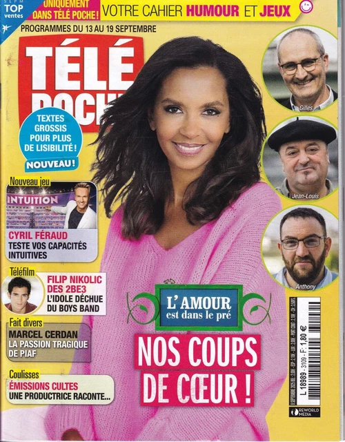 TÉLÉ POCHE N° 3109/2025 - Karine Le Marchand Filip Nikolic Lea Salamé M ...