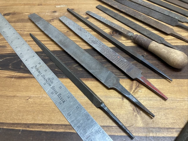 ANTIQUE VINTAGE TOOLS Metal MACHINIST Files BLACKSMITH Files Rasps Wood ...