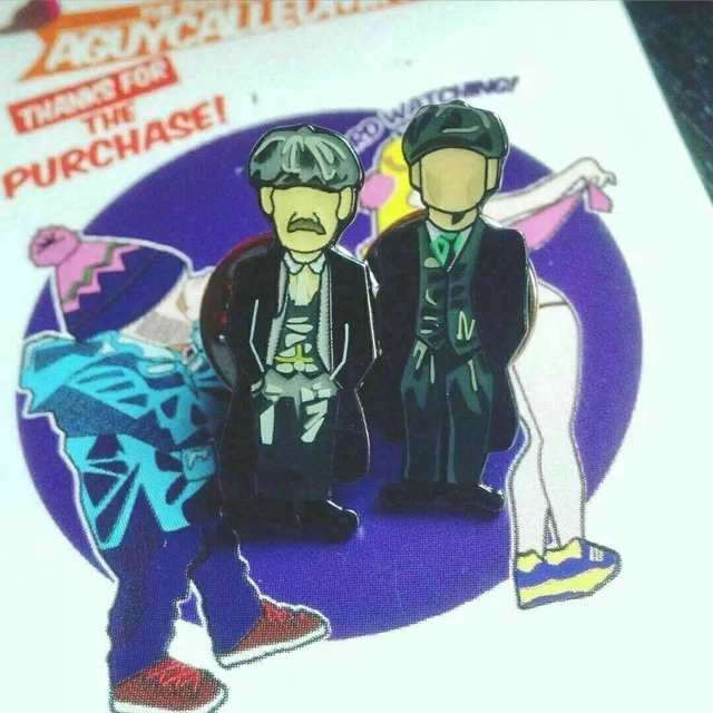 PEAKY BLINDERS PIN Badge Set A Guy Called Minty EUR 21,37 - PicClick IT