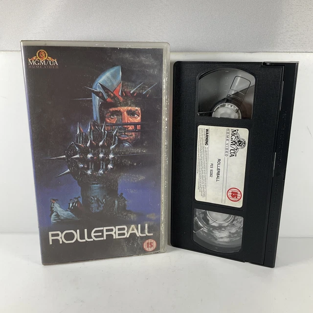 ROLLERBALL VHS MGM Home Vidéo 1975 Scifi Classique - James Caan ...