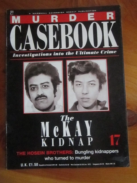 MAGAZINE MURDER CASEBOOK The Mckay Kidnap No. 17 Great ** Must See EUR ...