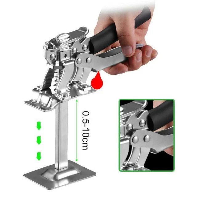 WALL FLOOR LEVELING Ceramic tile locator Height height riser manual ...