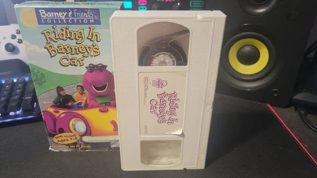BARNEY - RIDING in Barneys Car VHS 1995 White Tape $20.00 - PicClick CA