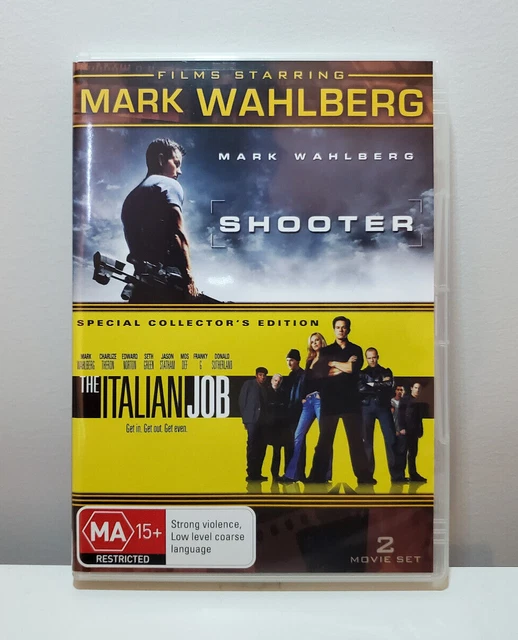 SHOOTER / THE Italian Job DVD R4, Mark Wahlberg - VG condition - Free ...