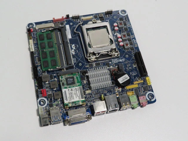 INTEL DH61AG MINI-ITX Motherboard Intel Celeron G540 2Gb Ram W/Io ...