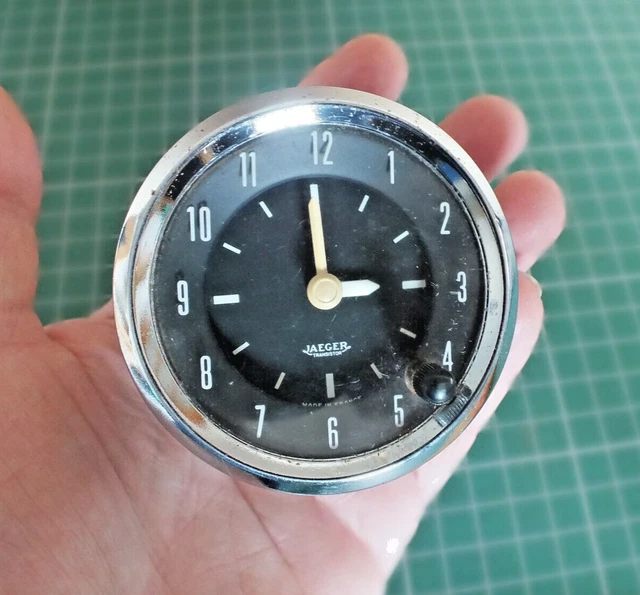 VINTAGE CLASSIC CAR Jaeger Car Clock £25.00 - PicClick UK