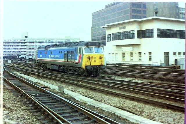 35MM RAILWAY COLOUR Negative Class 50037 at Waterloo £1.95 - PicClick UK